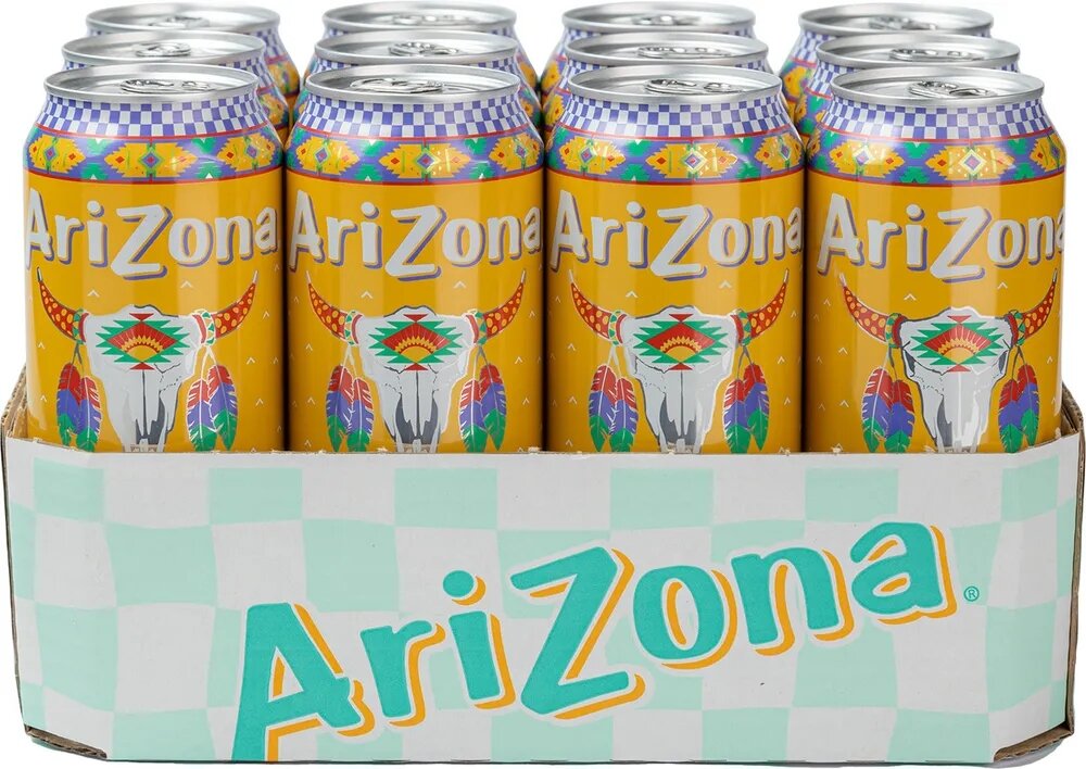 Arizona Mucho Mango 0,5л.*12шт. Arizona Холодный чай Германия