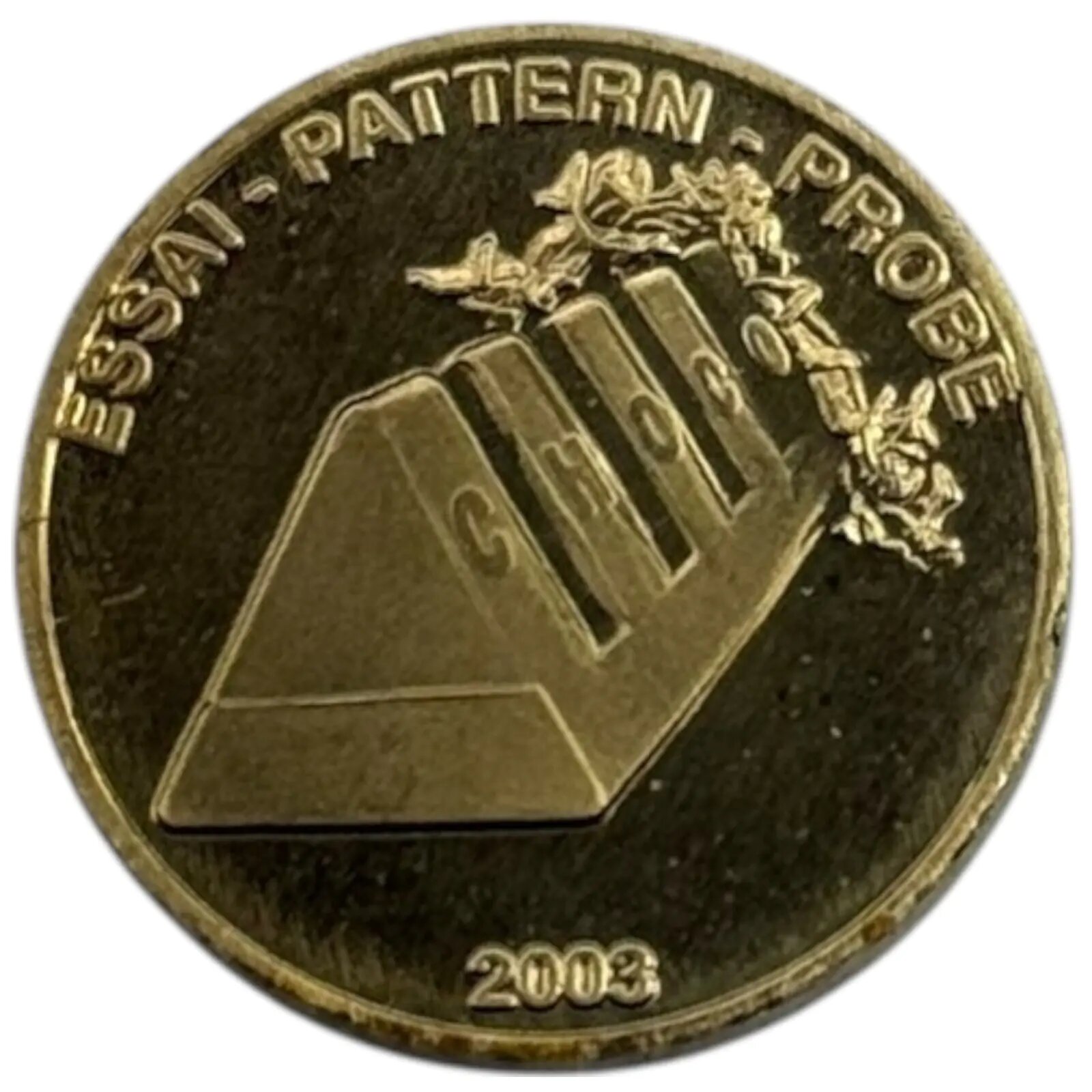 Швейцария 10 евроцентов (Europ Ceros) 2003 г. (Toblerone) (Проба)