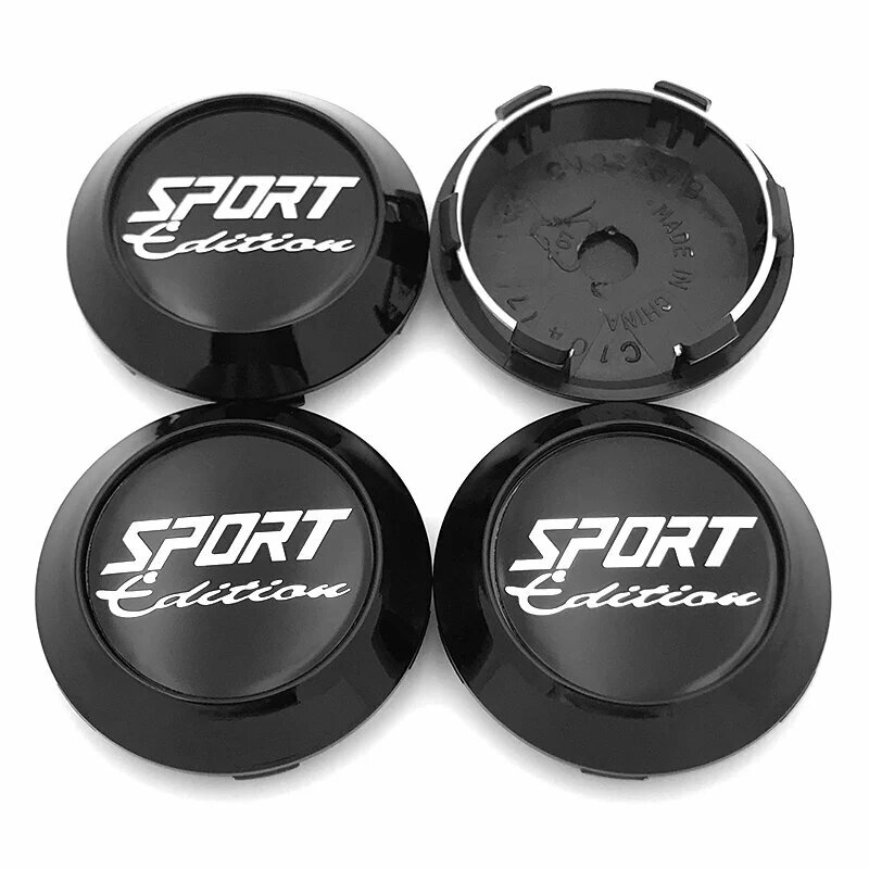 4 шт, 70 мм, спортивный обод, центральная крышка колеса автомобиля, колпаки для грузовика SportRim, крышка, автомобильная запасная часть, аксессуары для колес, Черный
