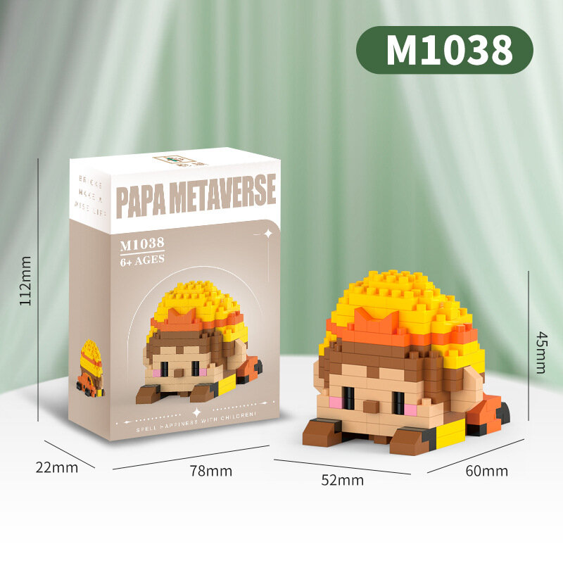 Совместимые по индивидуальному заказу мультяшные куклы LEGO Journey to the West, папская семья, строительные блоки-пазлы, собранные детские игрушки в подарок