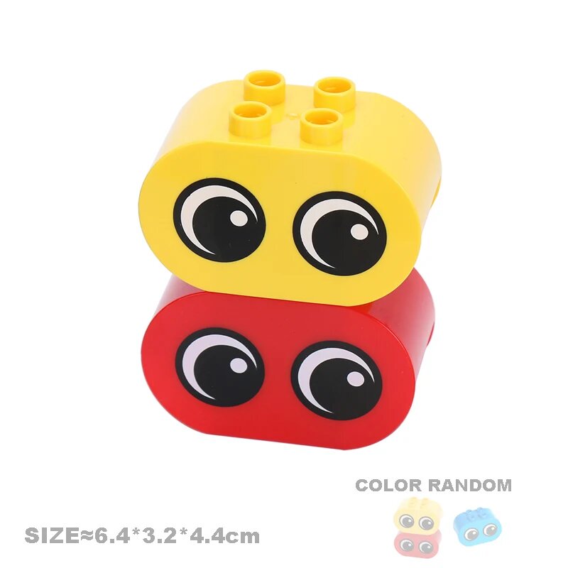 Большие строительные блоки Yiuiuly для детей от 3 до 6 лет