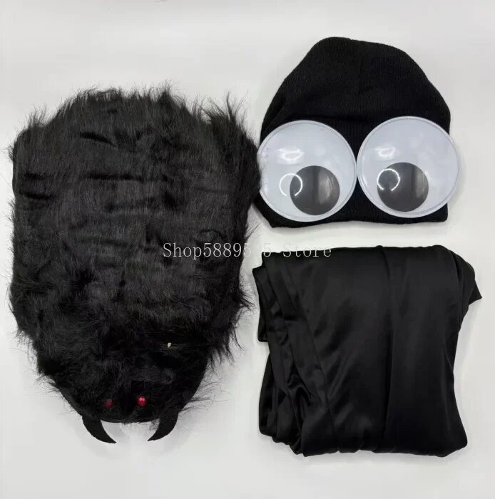 Гигантский костюм паук детский полиэстер XL