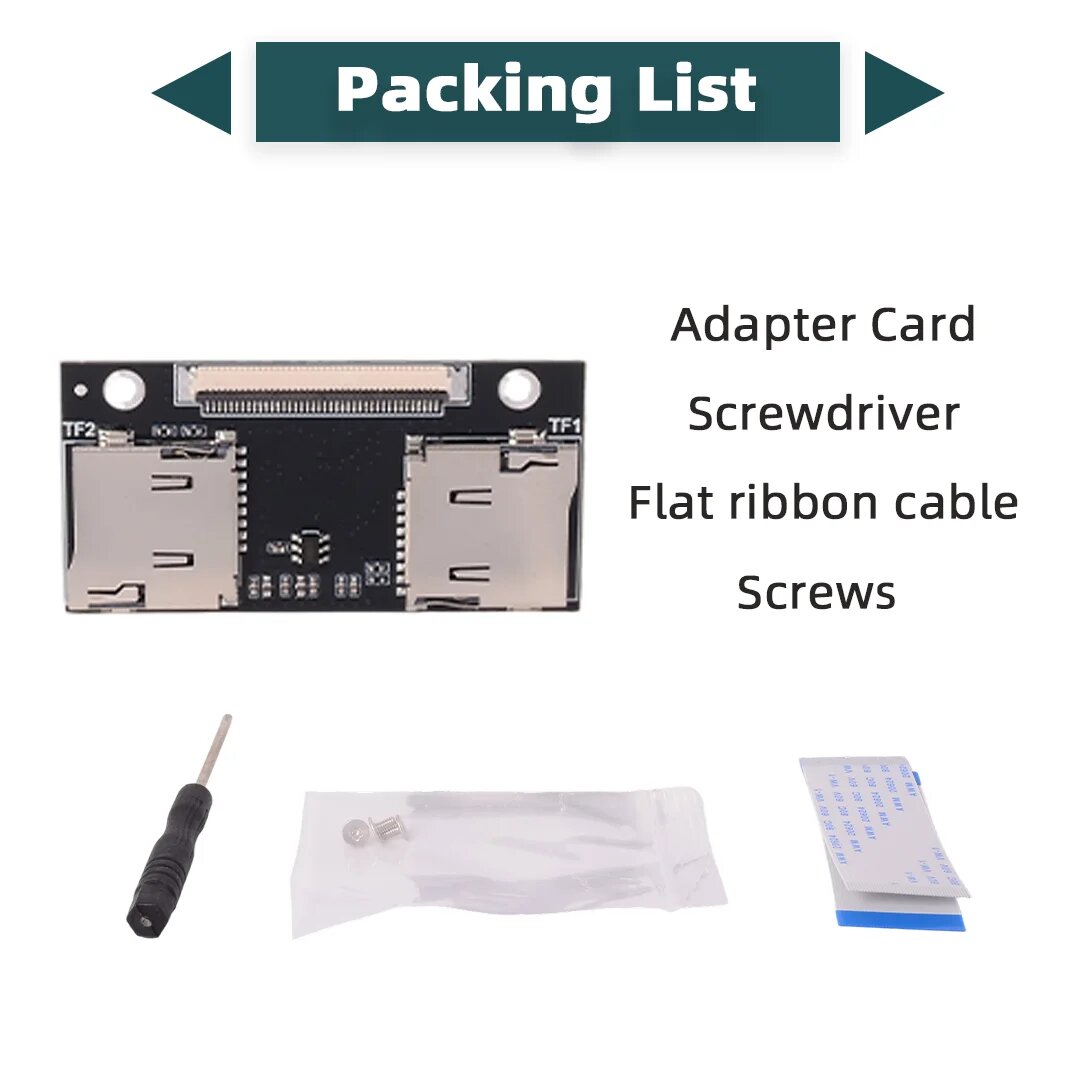 Адаптер 2-в-1 для двух карт microSD SPEEDIER для iPod
