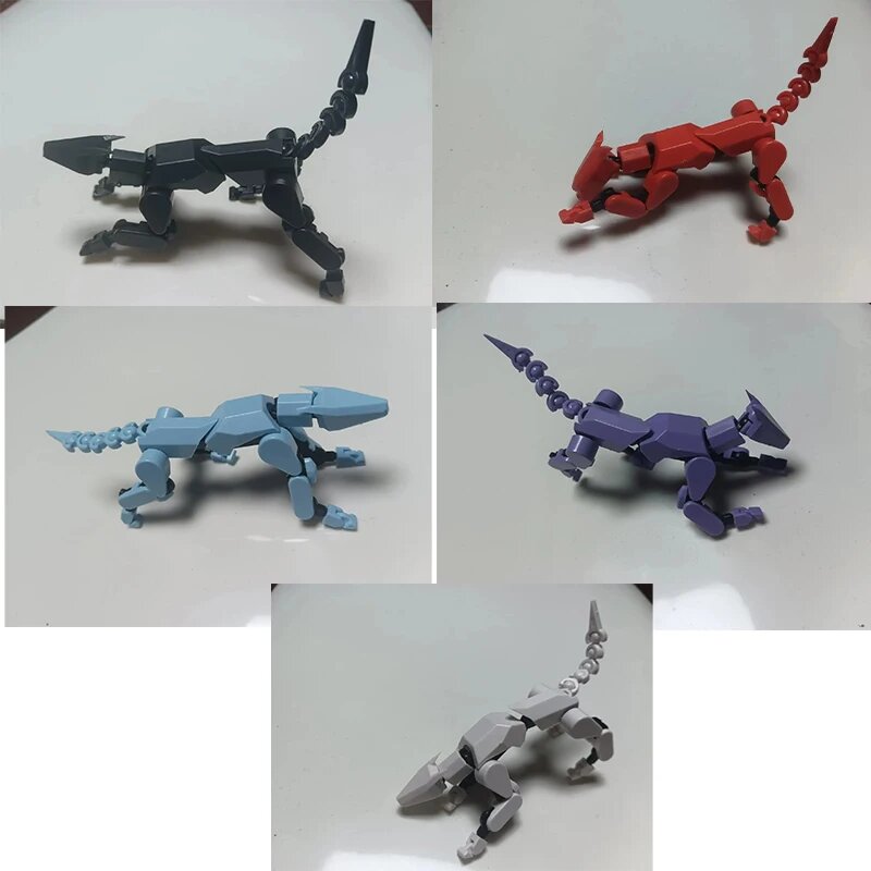 Робот-трансформер собака, 14 см, 5pcs