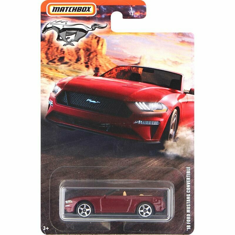 Hot Wheels , литой автомобиль 1:64, серия Ford(18 FORD MUSTANG)