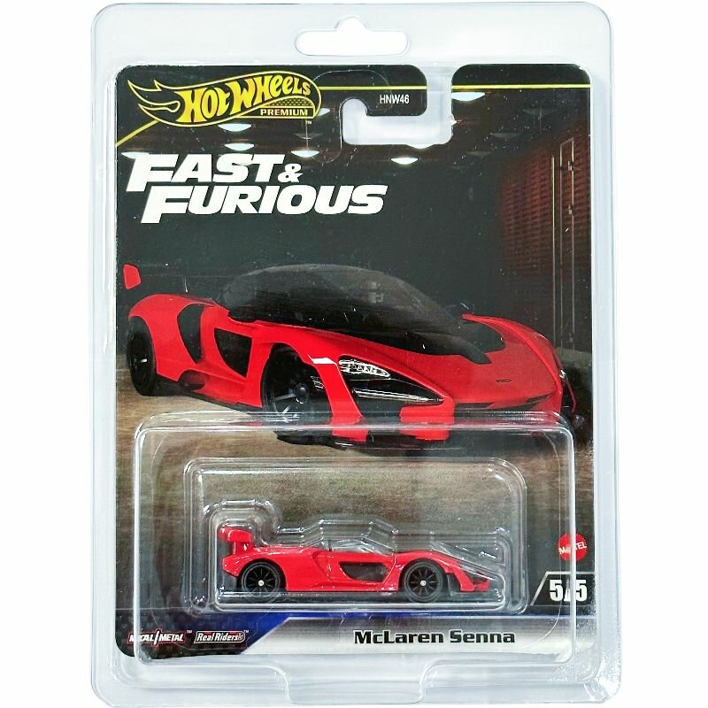Hot Wheels Коллекционная машинка 1:64, серия Золотая метка, спорткар, литой металл(Макларен)