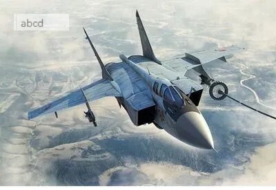Hobbyboss 81754 1/48 Российский МиГ-31Б/БМ Лисья гончая_Q - Сборная модель самолета из ABS пластика для взрослых