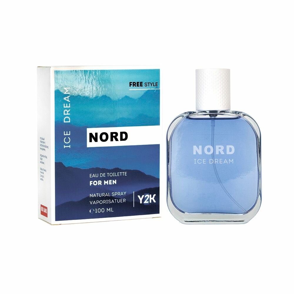 Туалетная вода Delta Parfum FreeStyle NORD ICE DREAM 100ml (аромат Mexx Ice Touch) для мужчин
