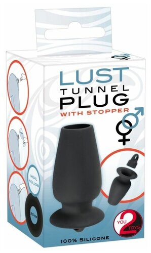 5321180000 / Пробка-туннель с ограничителем Lust Tunnel Plug with ...