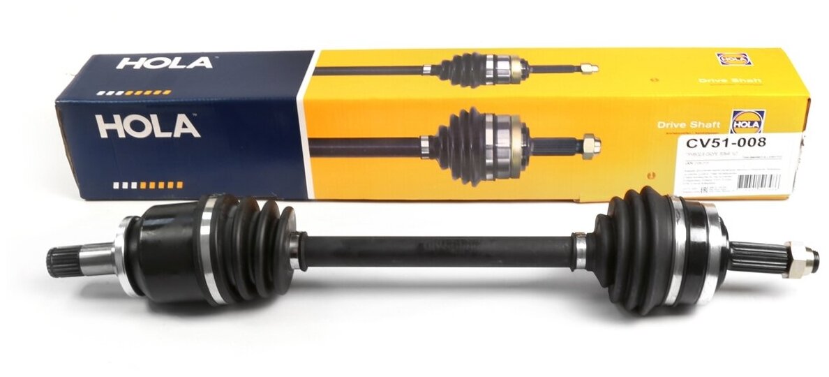 Полуось передняя левая HOLA арт. CV51-008