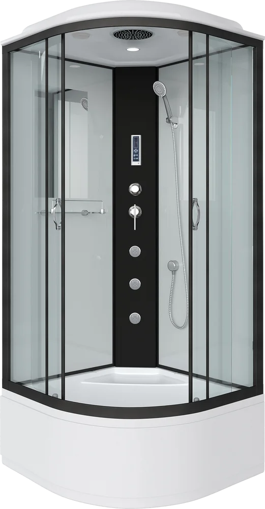 Душевая кабина Niagara Classic NG-6708-14F 90x90 см, с гидромассажем, подсветкой и FM-радио 67081414F