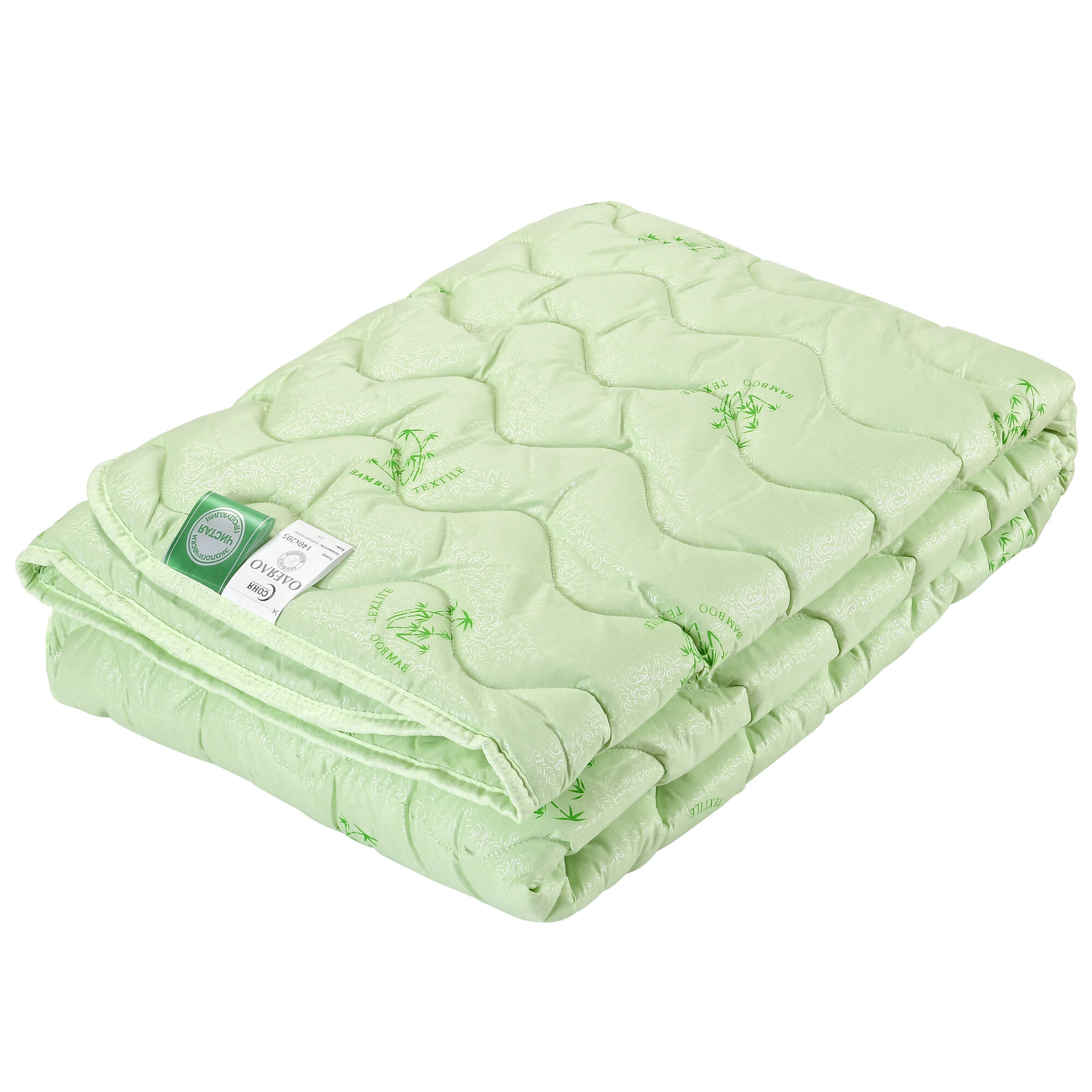 Одеяло 2,0 спальное "Бамбук Комфорт" всесезонное Соня 172*205