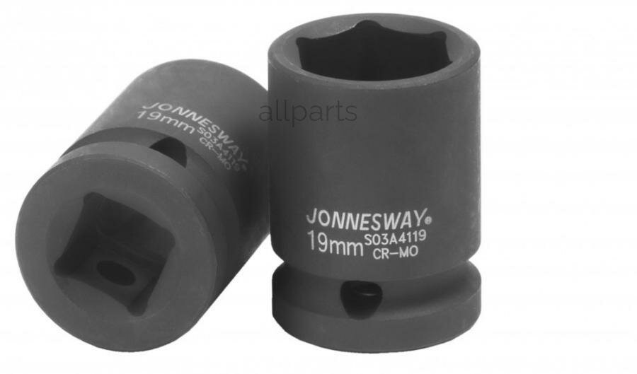 JONNESWAY S03A4119 Головка ударная 1/2DR, 19 мм JONNESWAY S03A4119