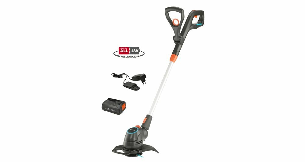 Триммер аккумуляторный ComfortCut 23/18V P4A с аккумулятором и з/у (готовый к использованию комплект) GARDENA