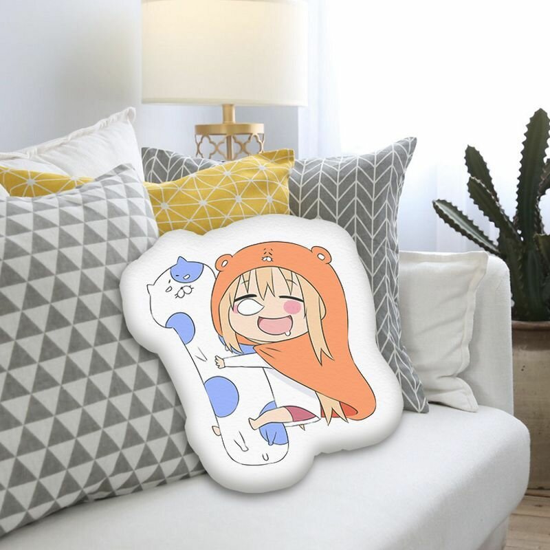 Мягкая фигурная подушка Чиби Himoto - Umaru chan! - Умару BCH0779 40см