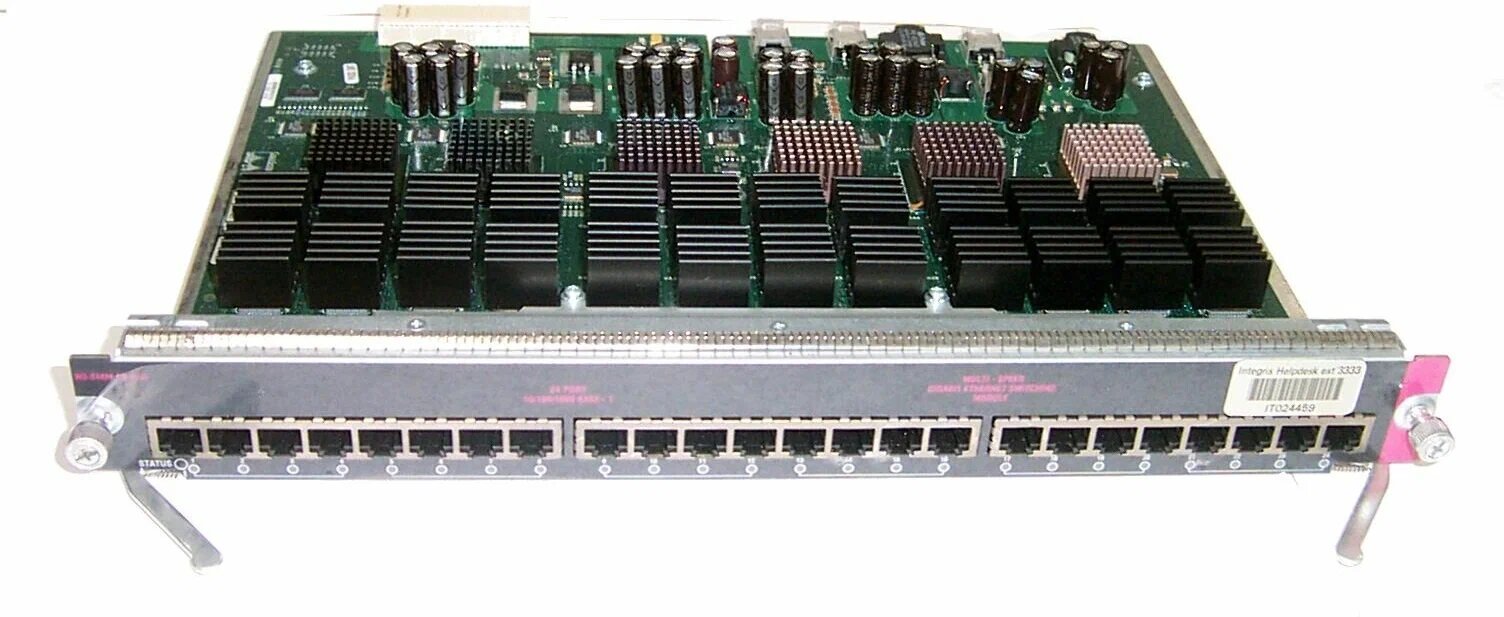 Модуль коммутатора Cisco WS-X4424-GB-RJ45 24хRJ-45 1Gb