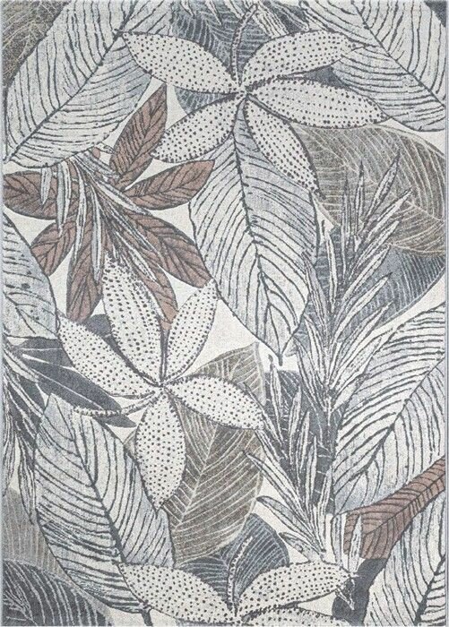 Ковер бельгийский на пол в гостиную в спальню 280х380 см бежевый модерн современный ворс 11 мм 276838 Kover-Russia