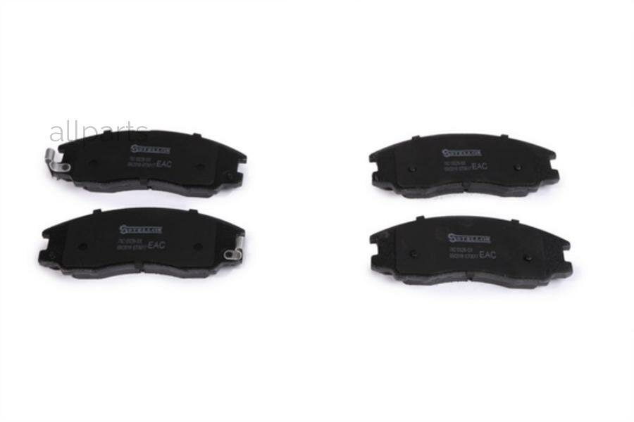 STELLOX 782032BSX колодки дисковые п! с антискр. пл.\ Hyundai Terracan 2.5TD/2.9CRDi/3.5i V6 01>