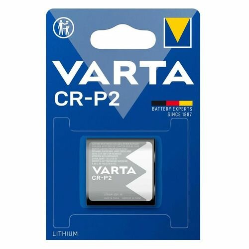 CR2 Батарейка VARTA CR-P2S, 1 шт.