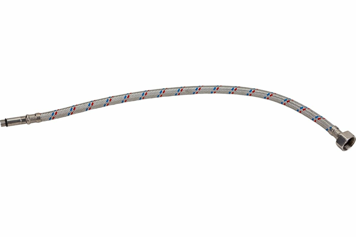 Подводка для воды Valtec VTf.004. IS.0435050М10х35 мм, G1/2, 0.5 м, гайка-штуцер