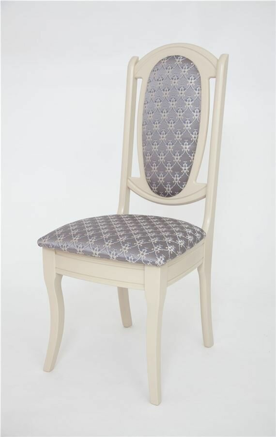 Стул Королевский Red Black светлое дерево, серый, ткань, дерево, мягкое сиденье, без подлокотников