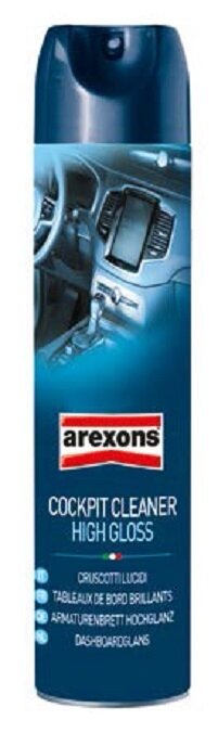 35009/5421 Полироль Arexons COCKPIT CLEANER HIGH GLOSS панели и пластика салона б/запаха, с глянц. эффектом, 600мл