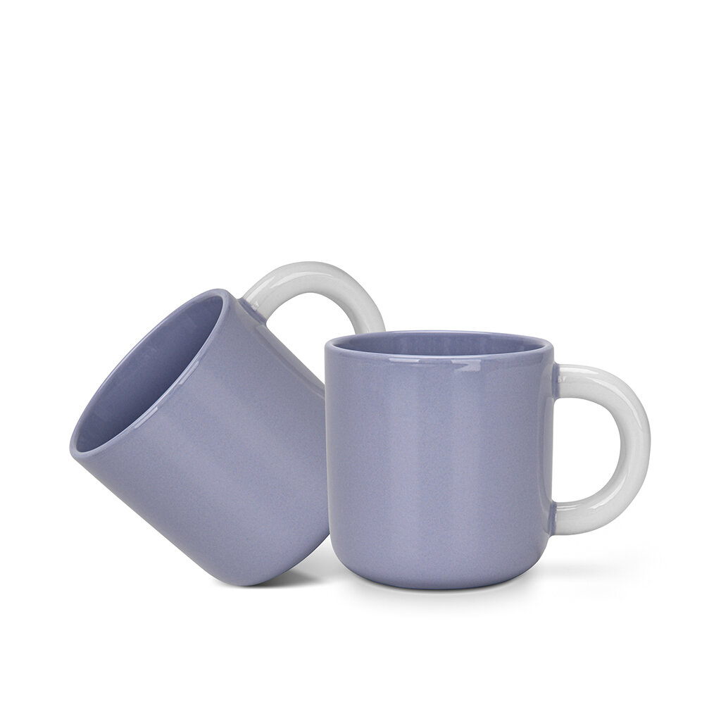 Набор из 2-х фарфоровых кружек 360 мл Lilac