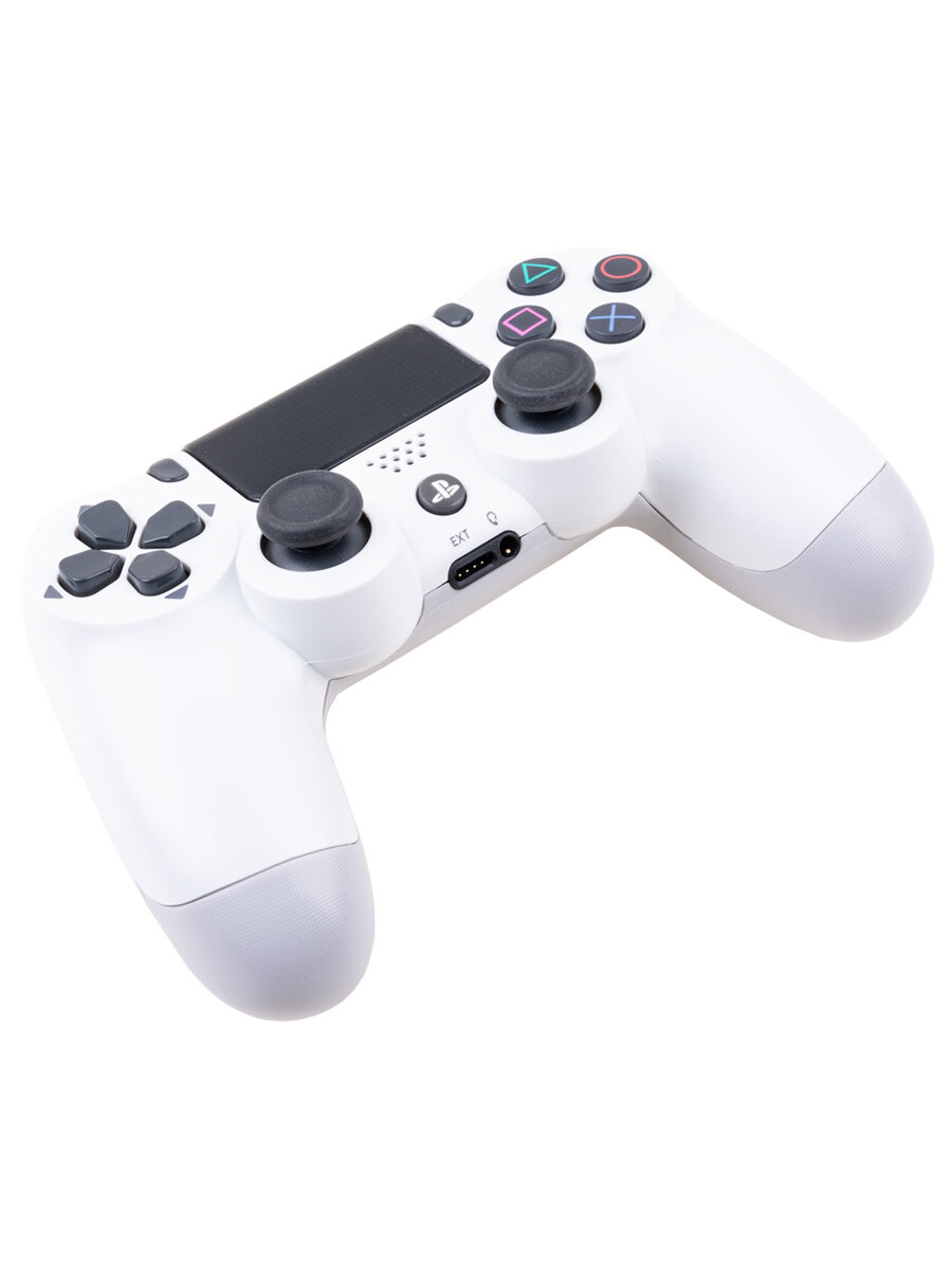 Геймпад (джойстик) для PlayStation 4 (беспроводной) (белый)
