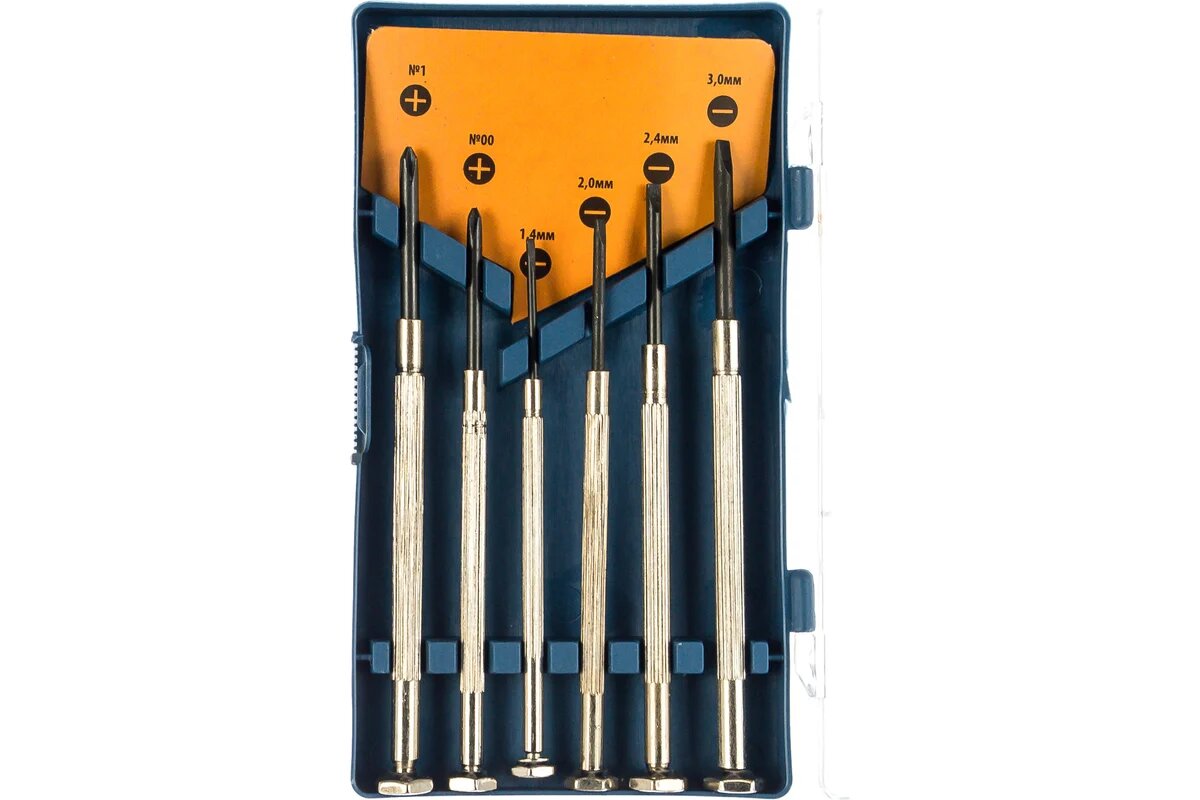 SPARTA набор отверток для точной механики, 6 шт, прецизионные отвертки для электроники