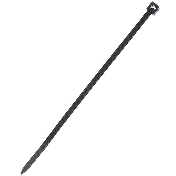 Хомут 17510 JSS+ 2,5х100мм гибкий черный атмосферостойкий (Sormat) (500 шт. в комплекте)