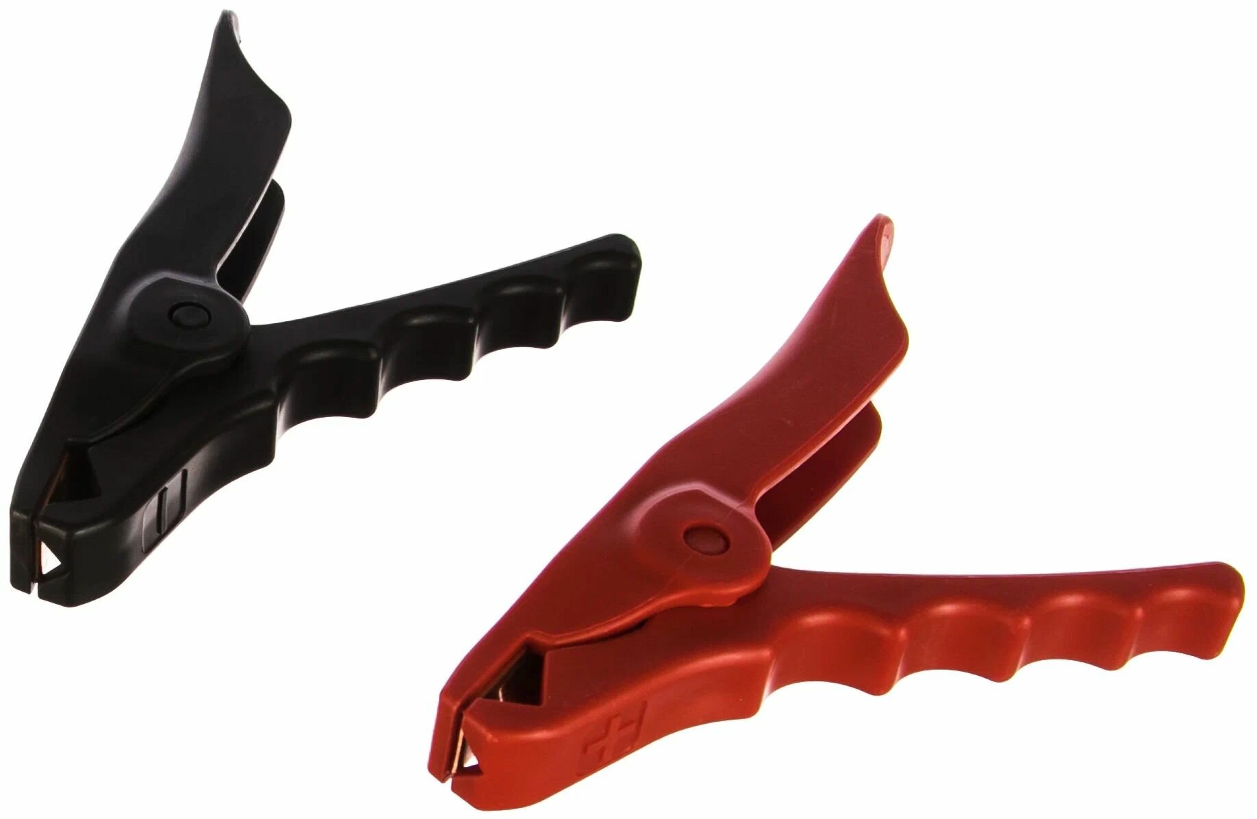 Зажим Крокодил автоэлектрика 1 красный+1 черный Т-22