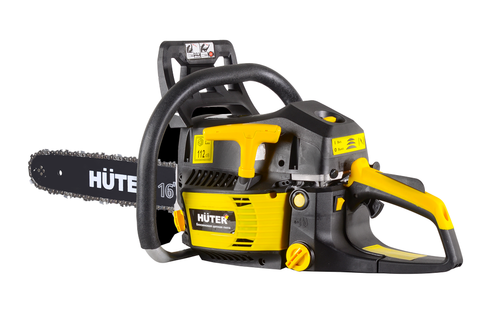 Бензопила, Huter BS-2М, 3.1 л. с, 2-х тактный, с воздушным охлаждением