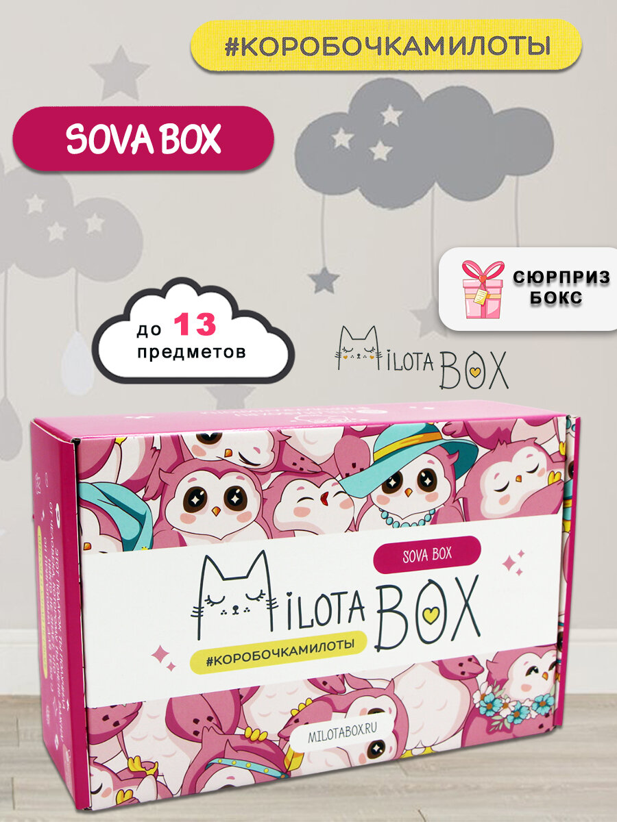 Алеф Подарочный набор MilotaBox "Sova Box"