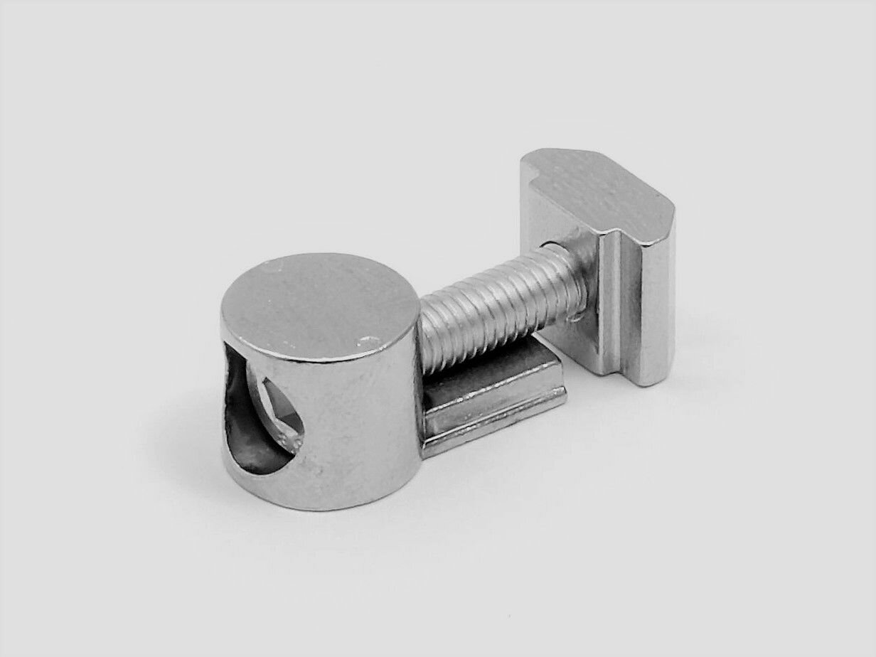 Торцевой соединитель 30, паз 8, B68 / 2 шт / соберизавод