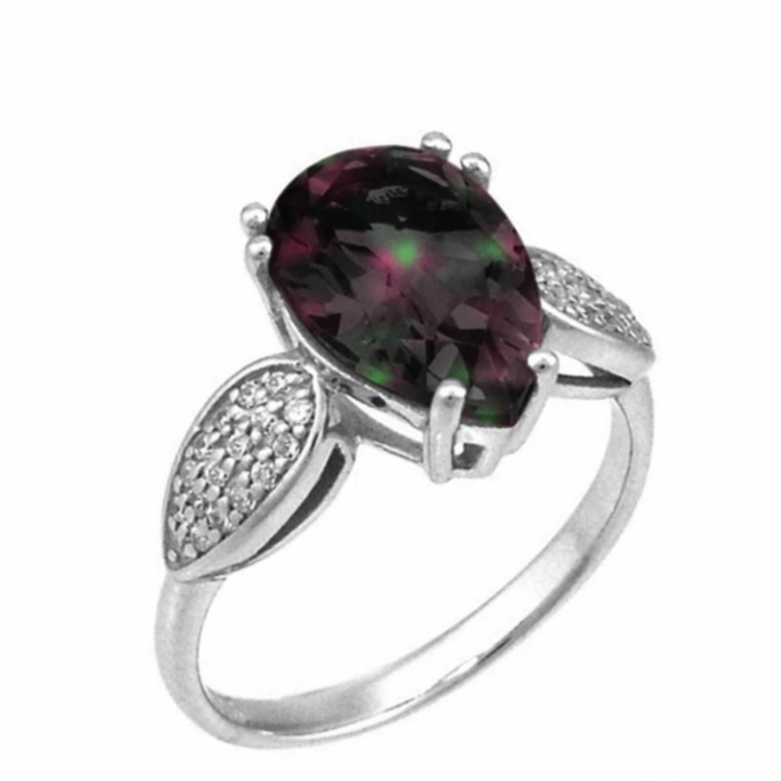 Кольцо тонкое, серебро, 925 проба, родирование