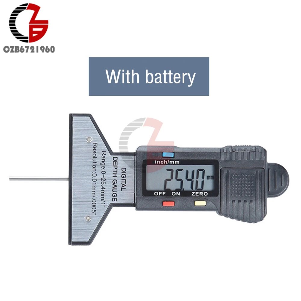 Цифровой глубиномер Voktta 0-25 мм black B