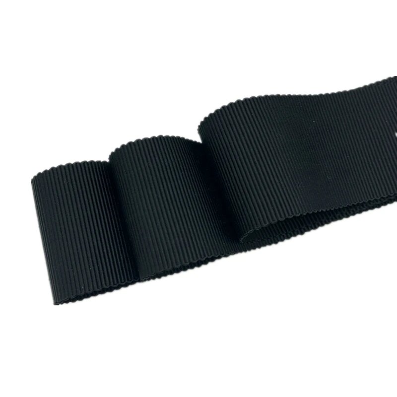 Черно-белая лента из полиэстера CyanRafts 6/9/16/19/25/38/50 мм Черный, Black, 50mm 3yards