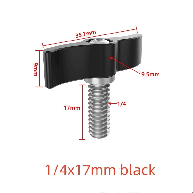 COOLTODAY 1/4", M4, M5, M6, M8 Т-головка гаечный ключ 10-35 мм 1.4x17mm black