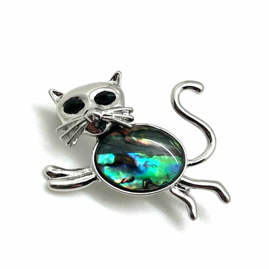 Брошь, ракушка, перламутр