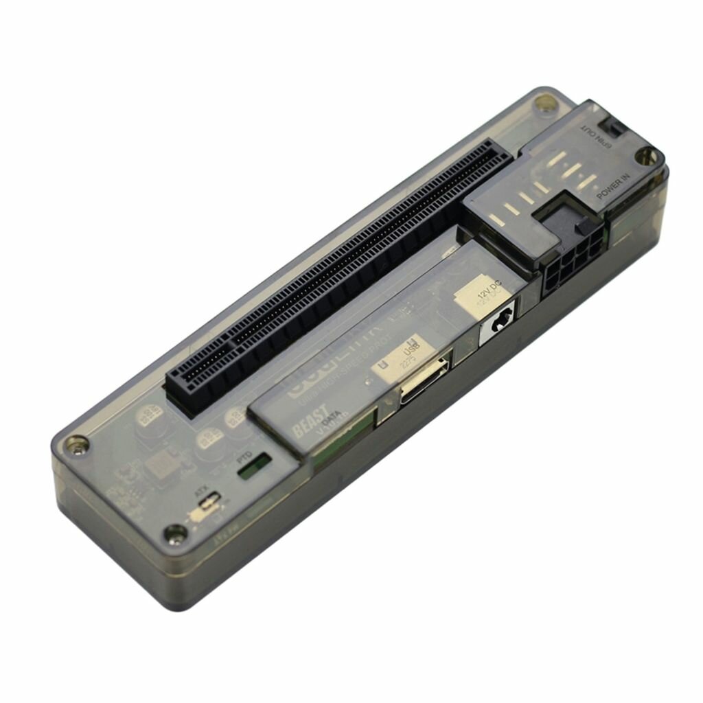 Высокоскоростная док-станция с графическим процессором PCIe 4.0 x4 EXP GDC для ноутбука, ноутбука и адаптера внешней видеокарты M.2 M, расширение ключа