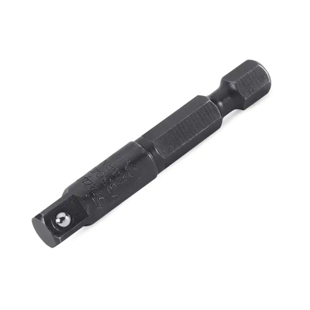 Переходник-адаптер Snap-on для шуруповертов, квадрат 1/4"-шестигранник 1/4", длина 50 мм (шарик) GMB3042