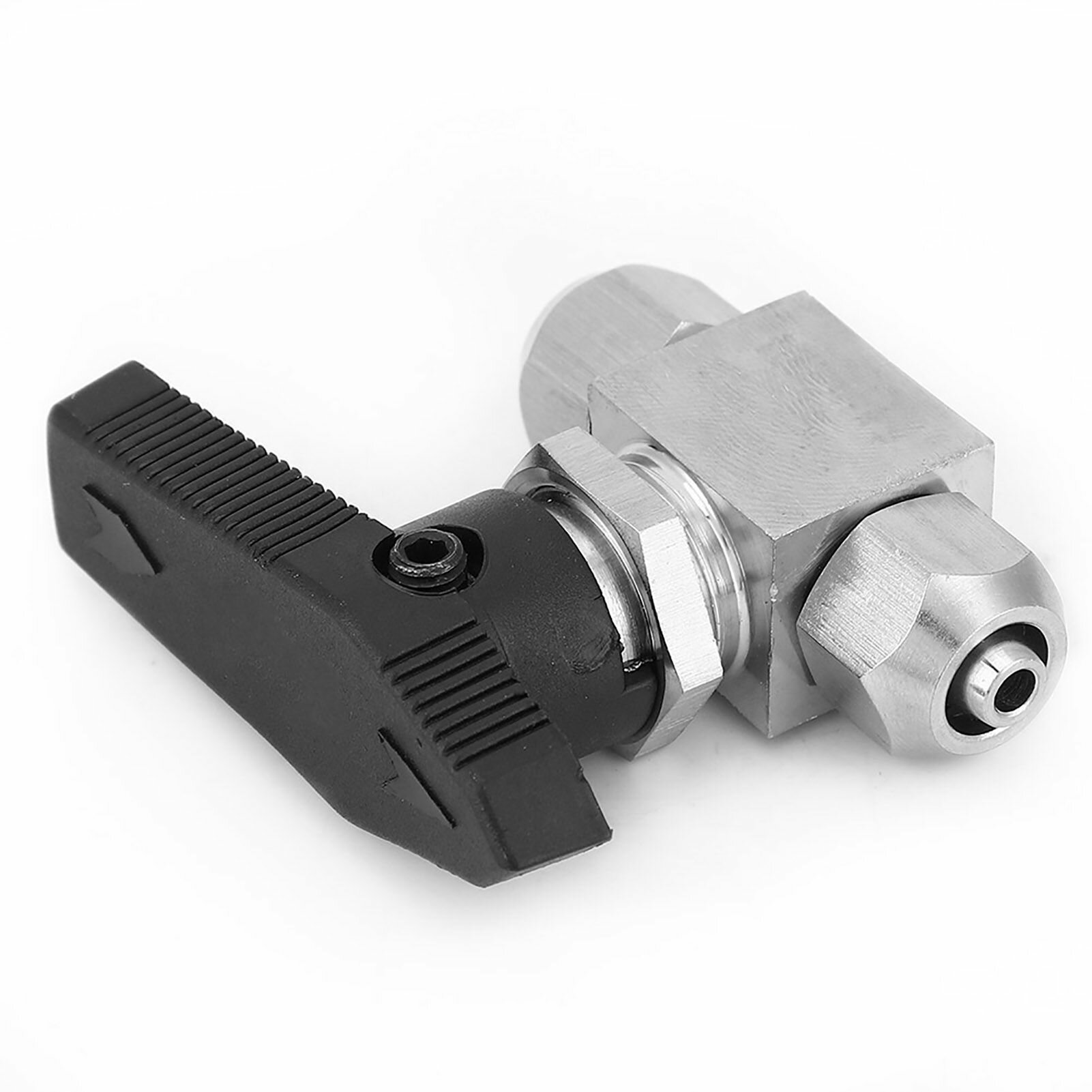 Прямой шаровой кран из нержавеющей стали 304, быстроповоротный шаровой кран для водопроводной и воздушной трубы (6 x 4 мм)