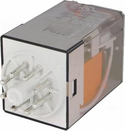 Электромеханическое реле FINDER 60.12.8.230.0040 универсальное монтаж в розетку 8-штырьковый разъе, 1 шт