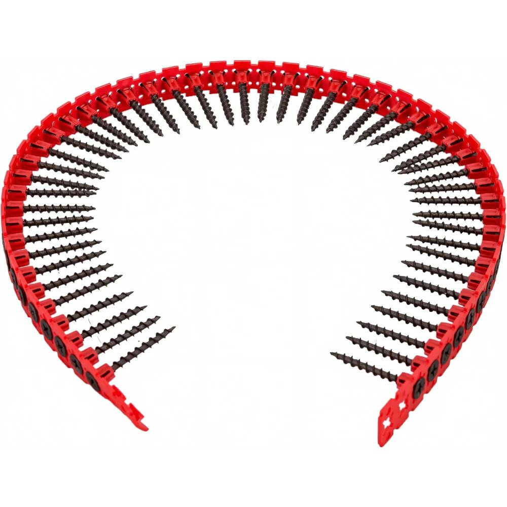 Саморезы в ленте F-SWP Fixpistols-3-5452 3.5x35, для крепления гипсокартона к деревянной обрешетке