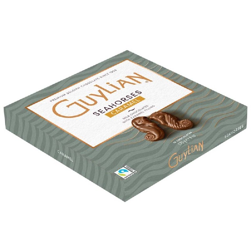 Конфеты GUYLIAN SEAHORSES CARAMEL Морские коньки c карамельной начинкой 170г
