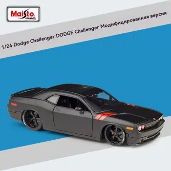 Сборная модель Машинка 1:24 Dodge Challenger 2008 Челленджер модифицированный автомобиль моделирования сплава car model kit