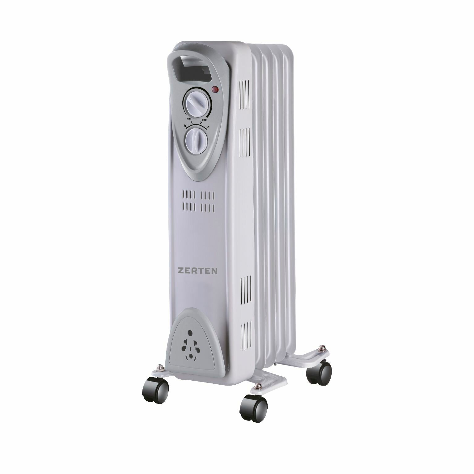 Масляный радиатор "Zerten" MRS-10 1000 Вт / 3 режима