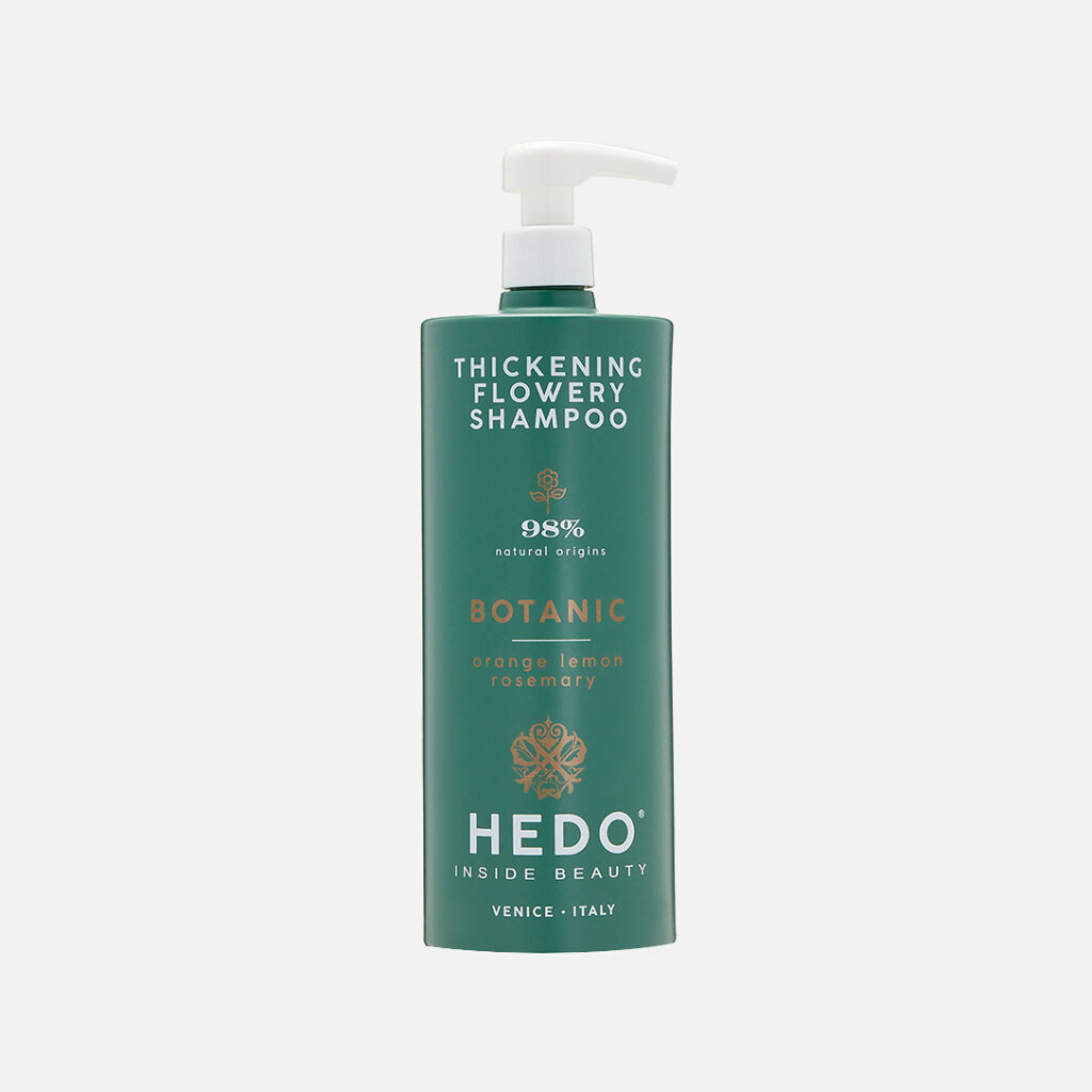 Шампунь для придания объема волосам HEDO INSIDE BEAUTY "THICKENING FLOWERY SHAMPOO", линия BOTANIC