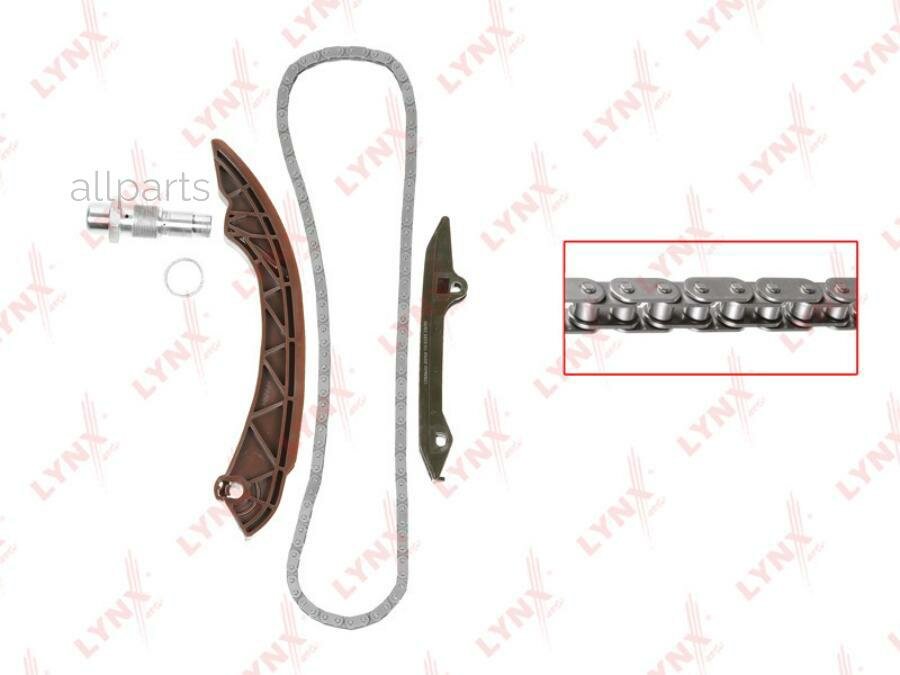 LYNXAUTO TK0187 Комплект цепи ГРМ