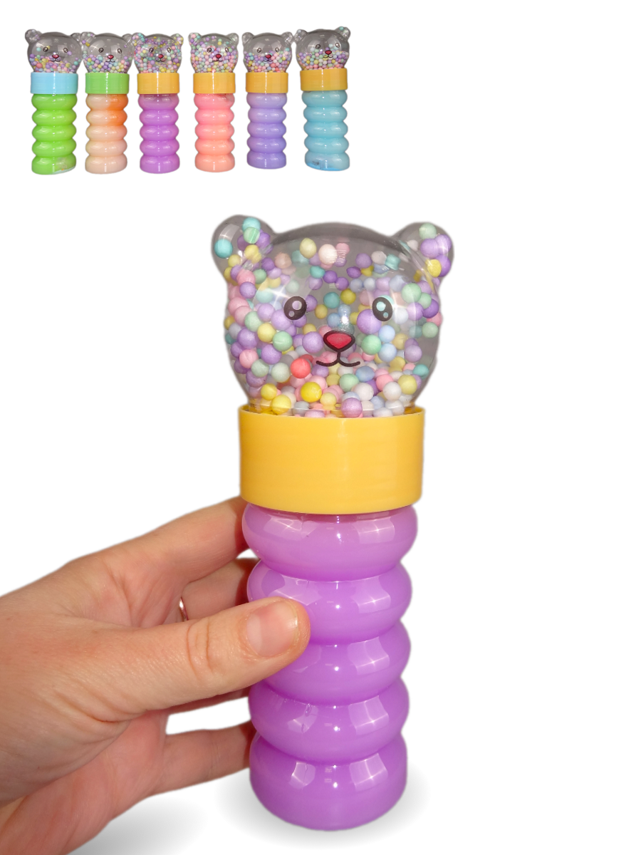 Слайм в банке, антистресс для рук с шариками 17 см для мальчиков и девочек